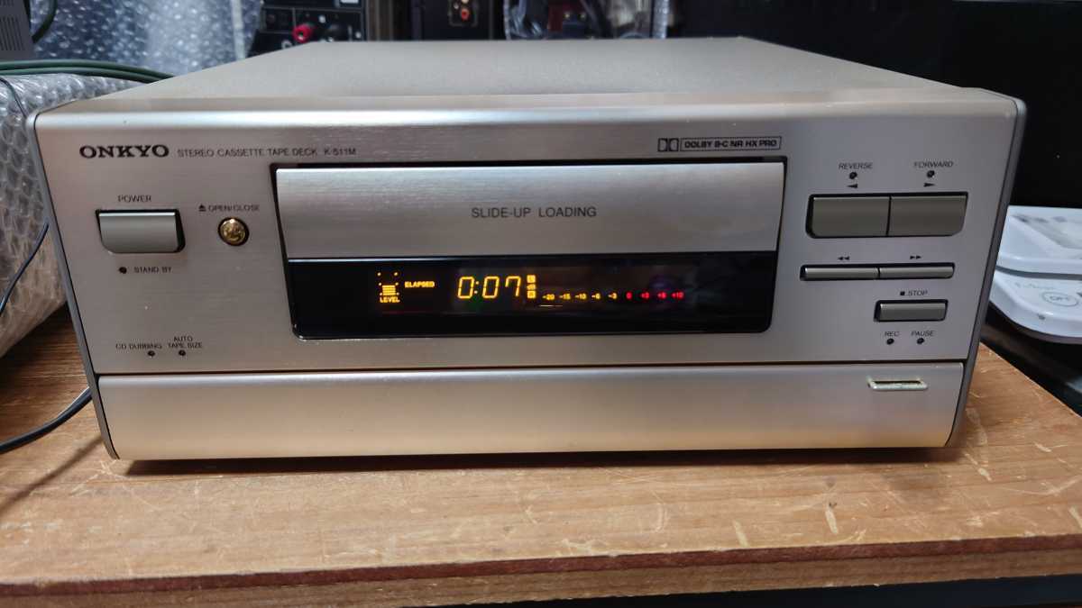 ONKYO カセットデッキ K-511M ジャンク