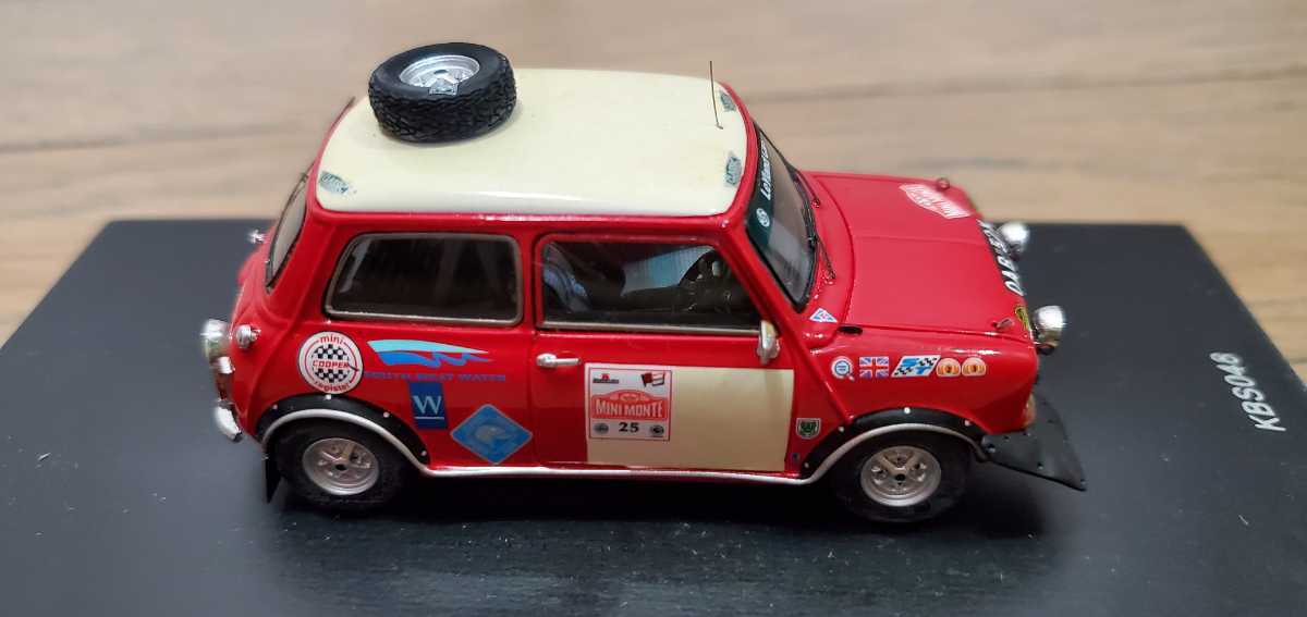 ☆スパーク製 1/43 BLMC CLUBMAN 1275GT(1972) ミニクーパー モンテカルロ☆モーリス ラリーカー spark ...