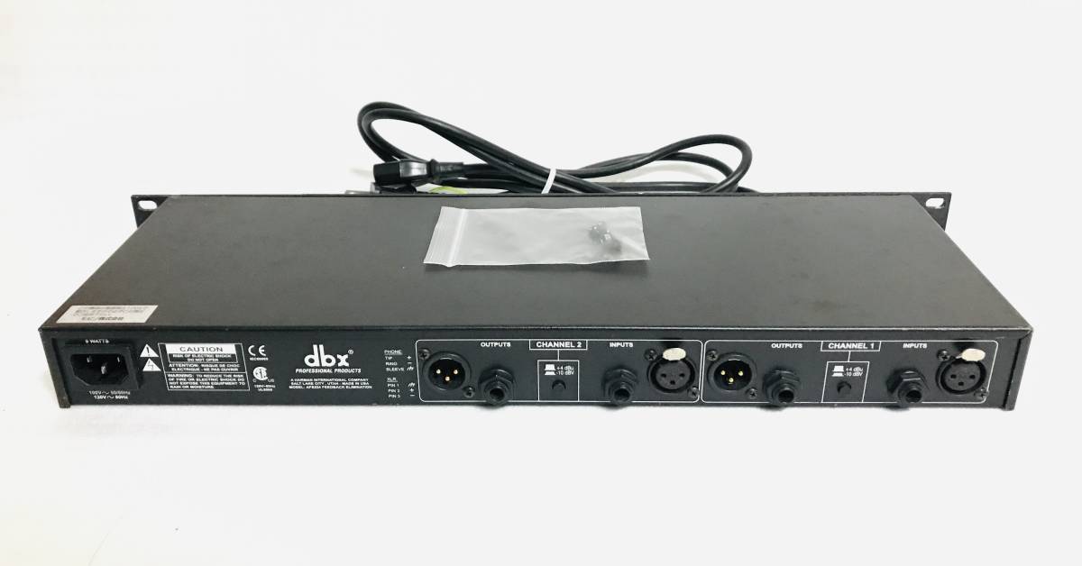 【ジャンク】dbx AFS 224 Advanced Feedback Suppression ハウリング対策 部品取り 修理必要